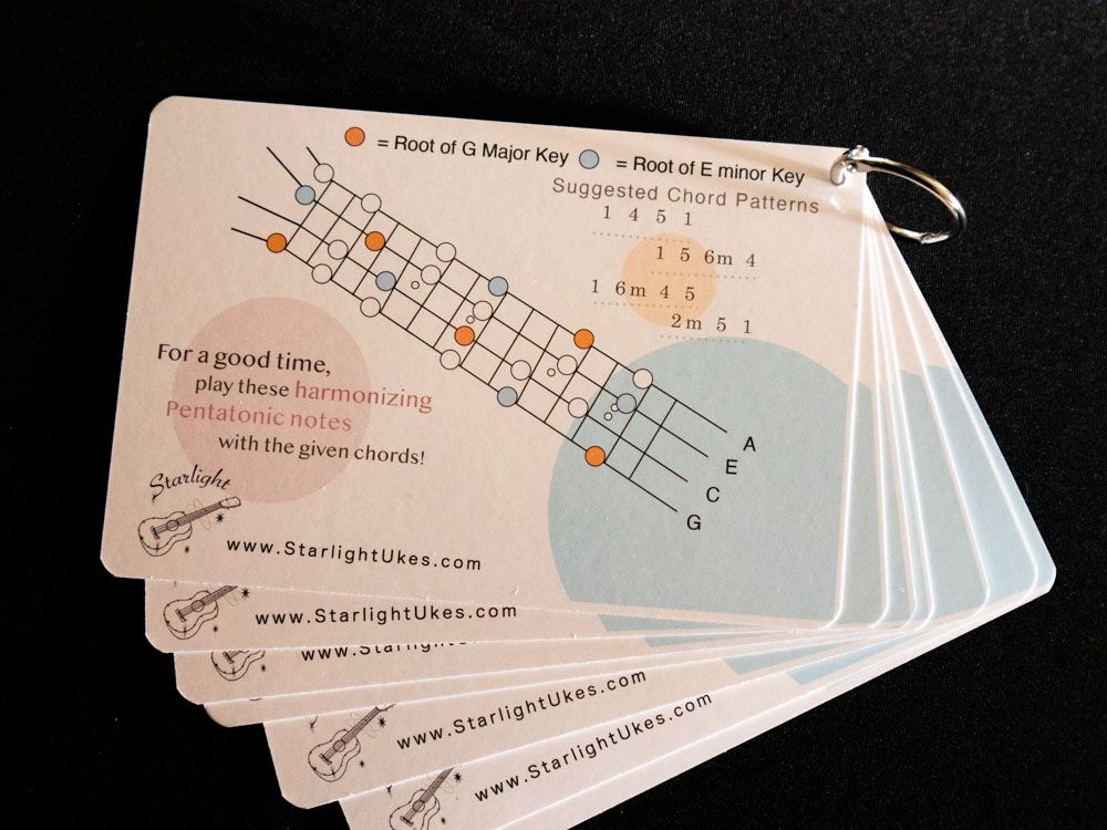 Starlight Ukes - Jam Cards