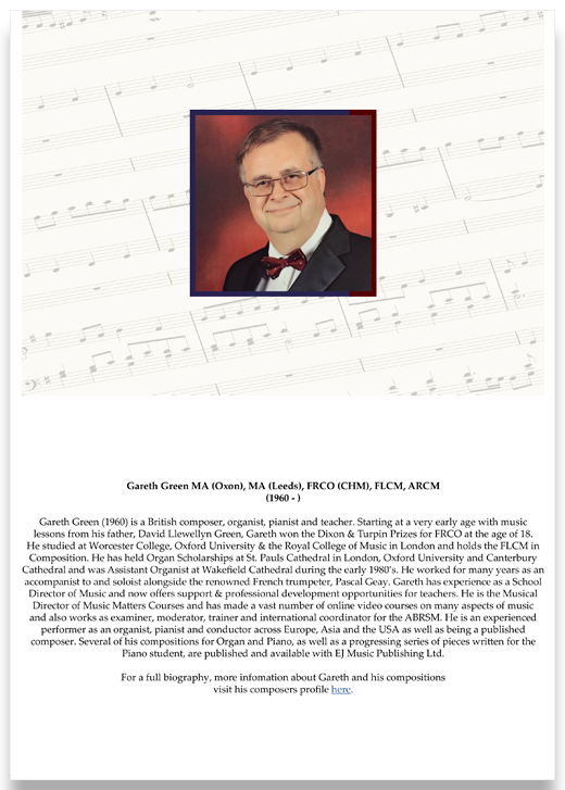 EJ Music Publishing Ltd. - Gareth Green