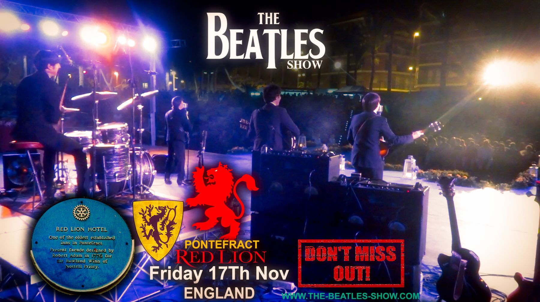 The Beatles Show - Tour Dates