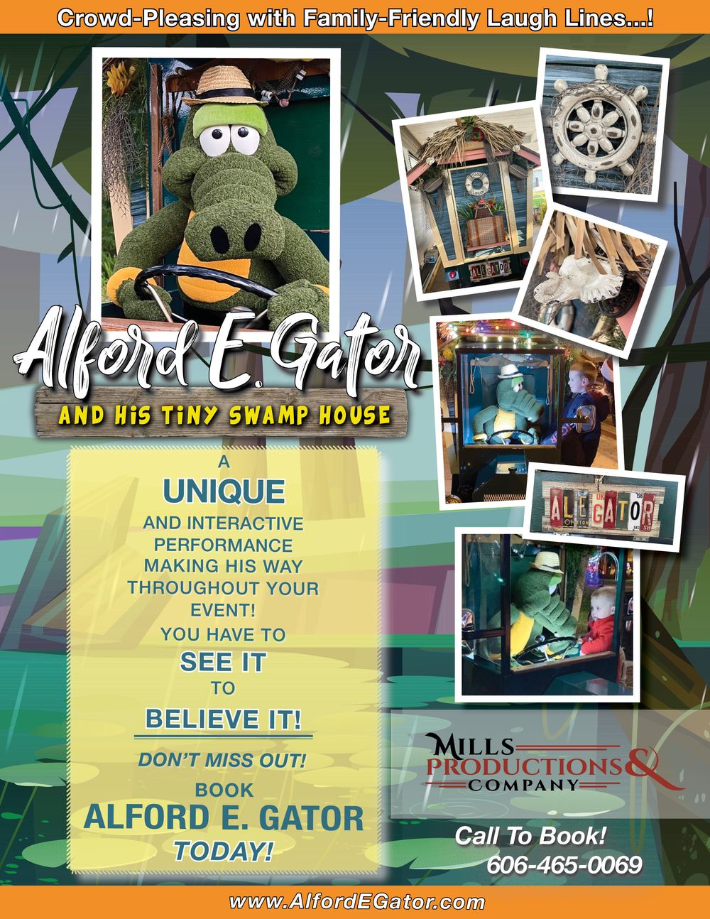 Alford E Gator - Fairs and Events