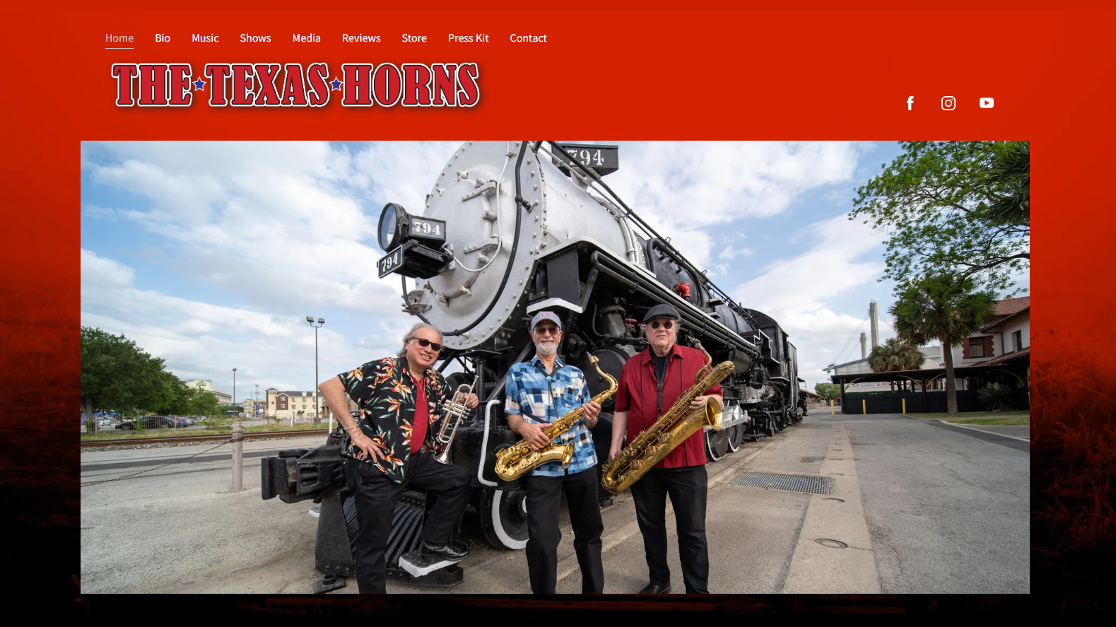 The Texas Horns - Shows