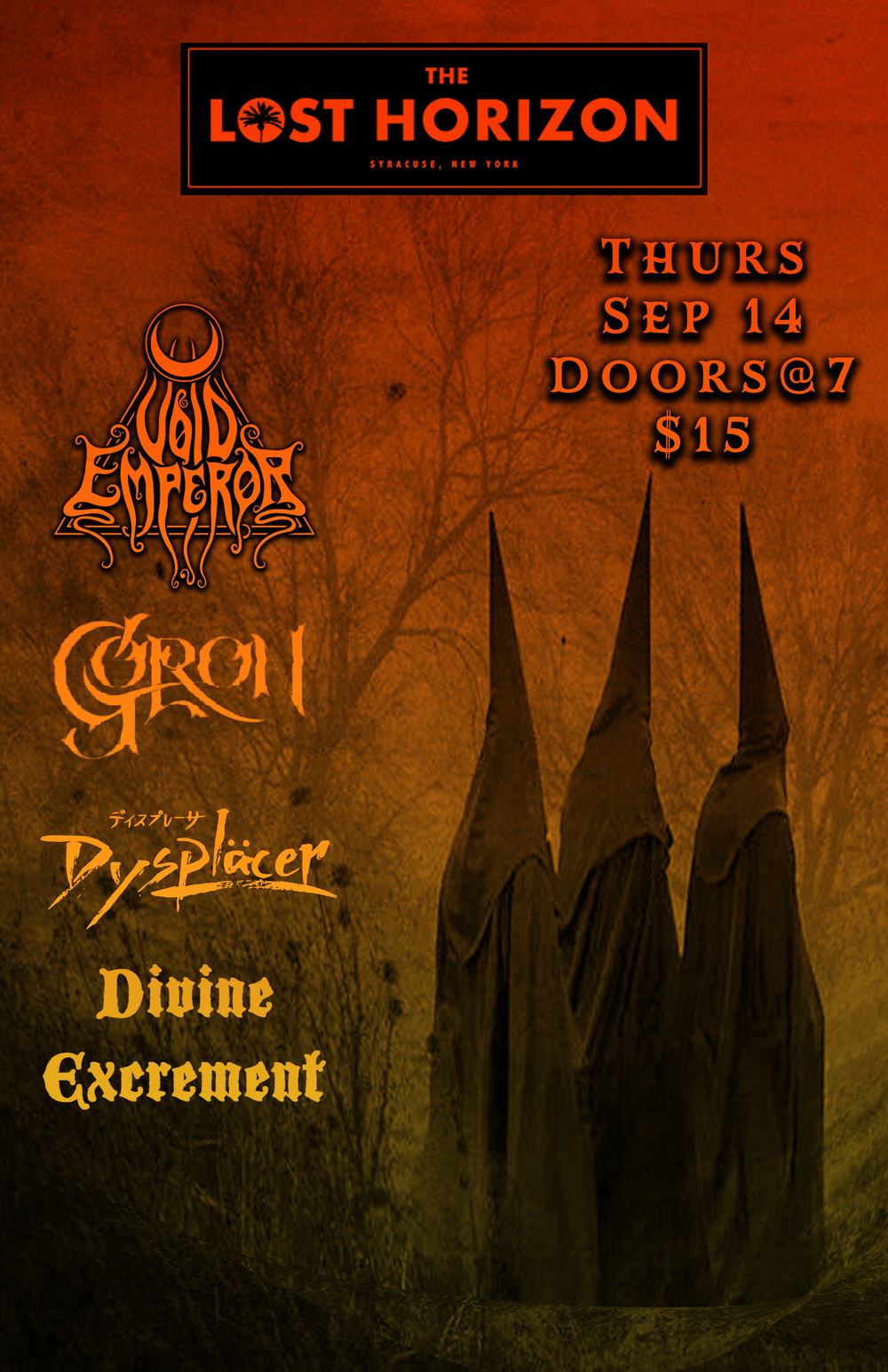 Void Emperor - Shows