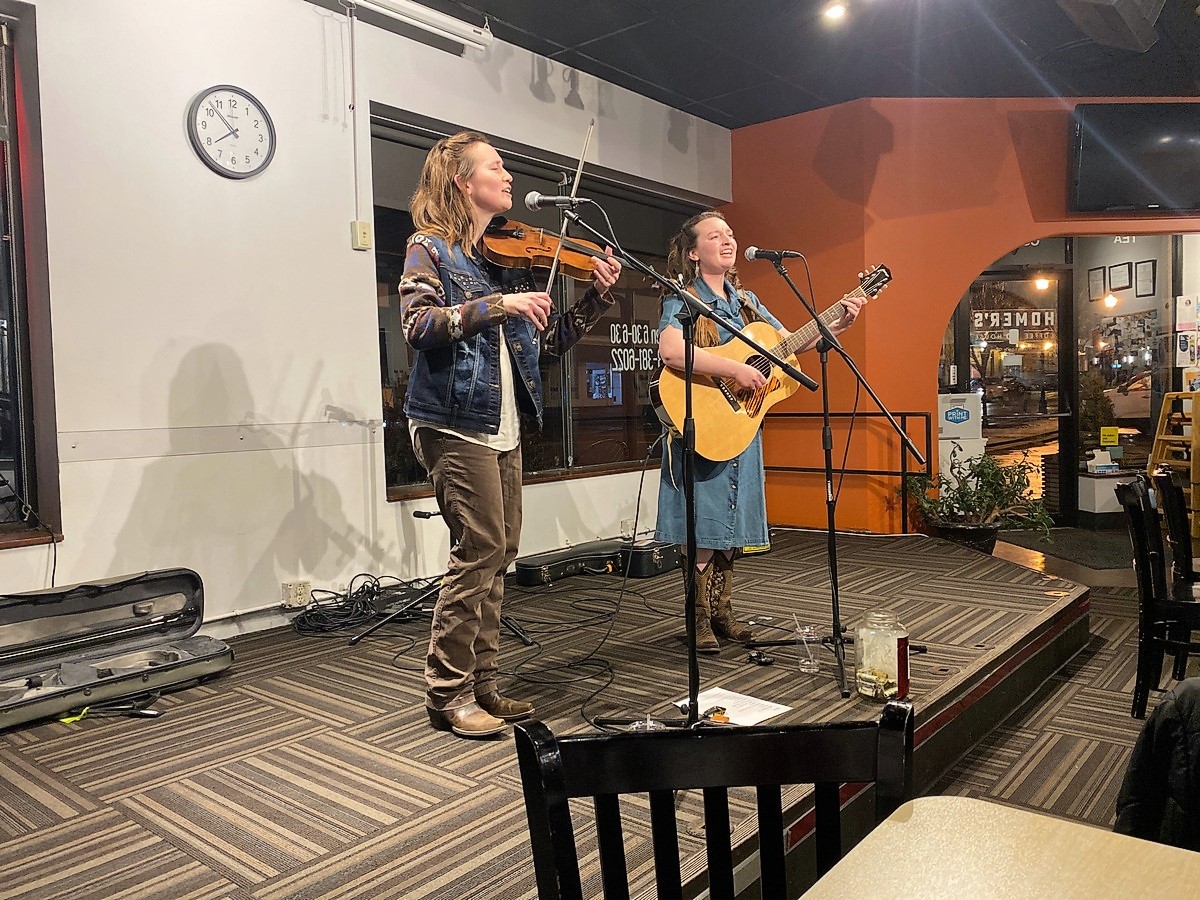 Performance at Homer's Coffee House