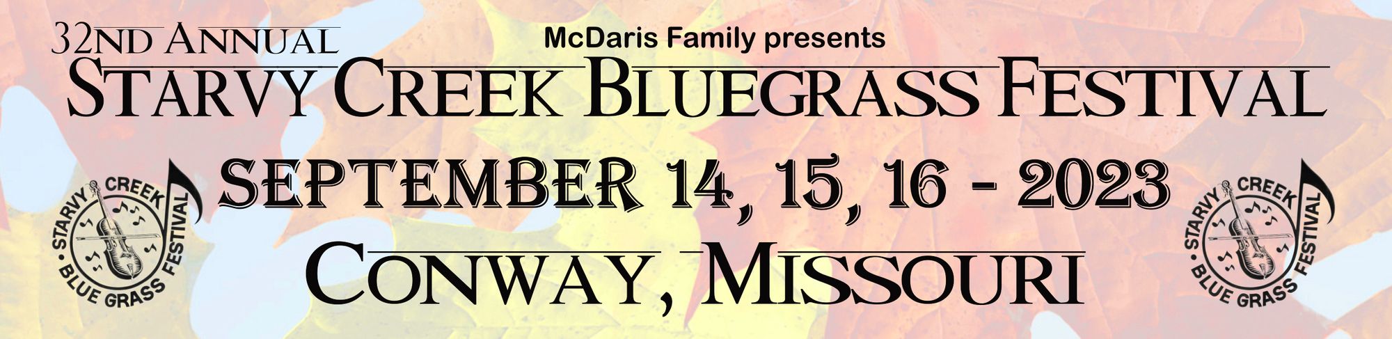 Starvy Creek Bluegrass Festival - September Festival
