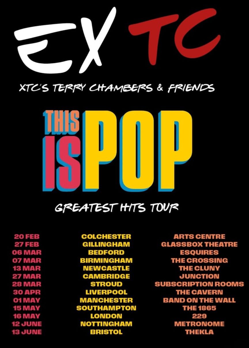 Official website for EXTC- XTC's Terry Chambers and Friends - TOUR DATES