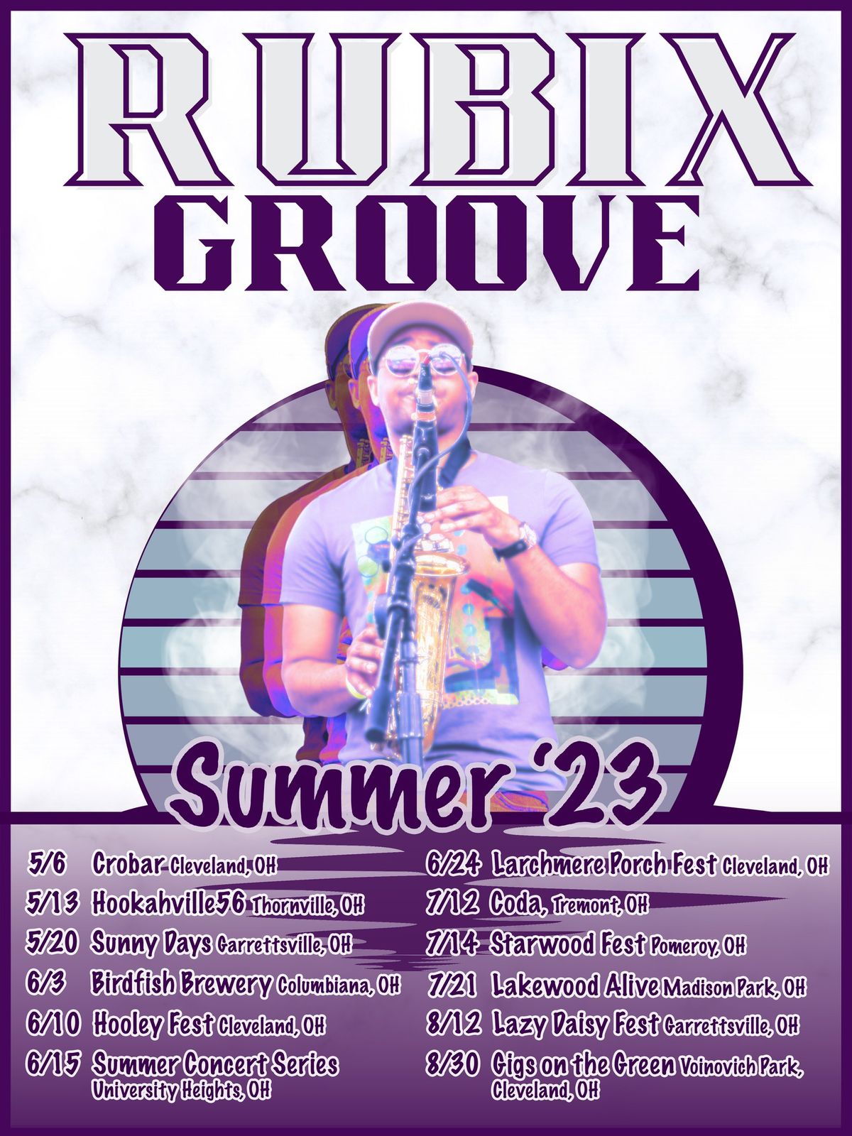 Rubix Groove - Shows