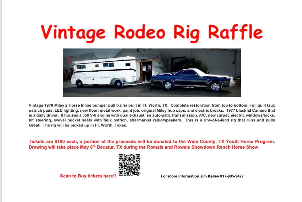 Romals and Rowels - Rodeo Rig Raffle