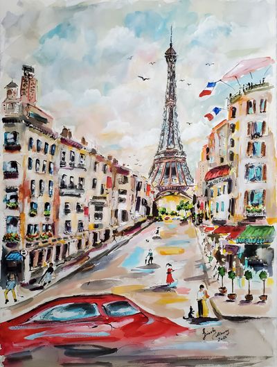 Ginette Callaway Visual Artist Painting Oil & Watercolors since 1999