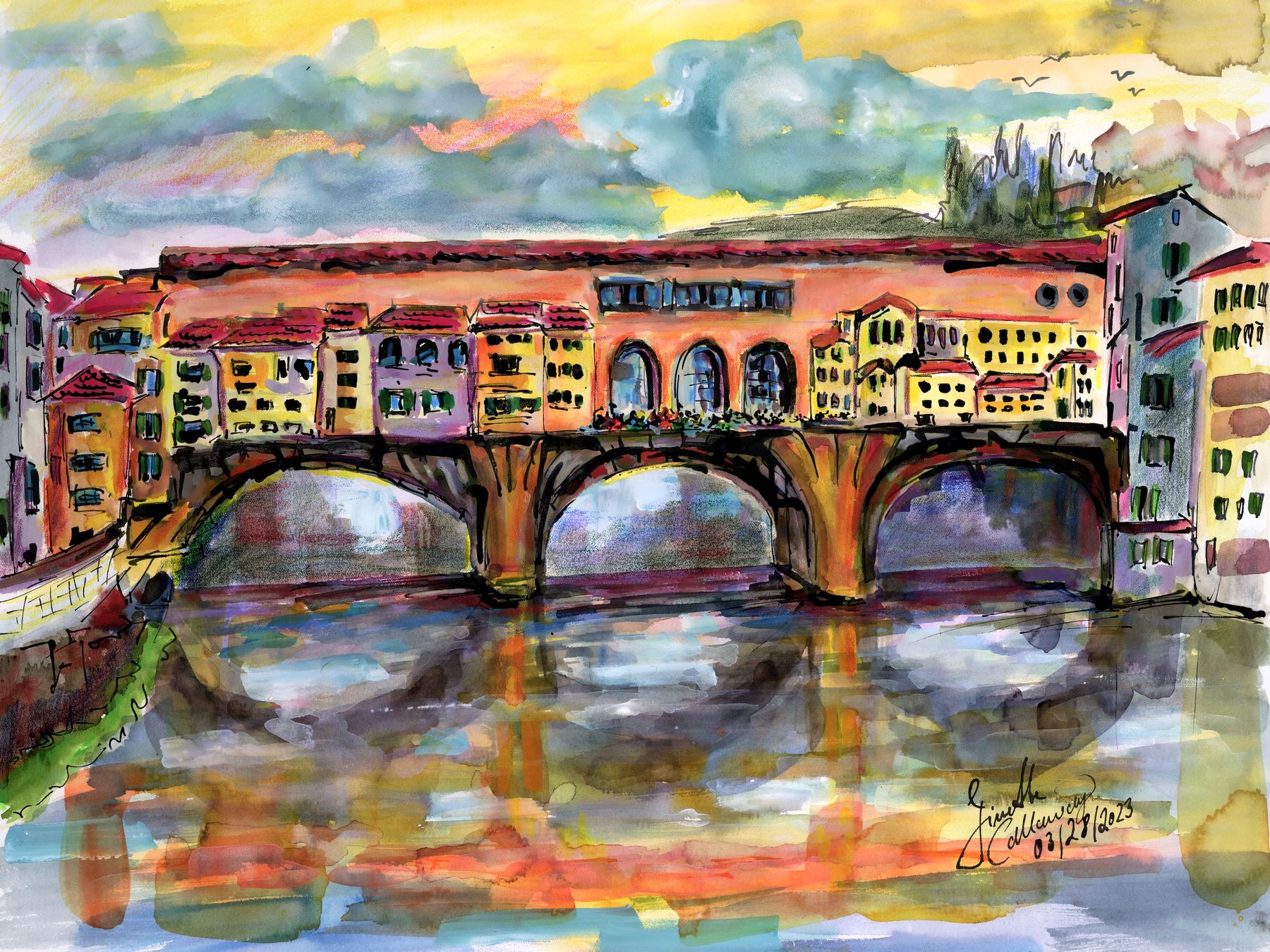 Ginette Callaway Visual Artist Painting Oil & Watercolors since 1999