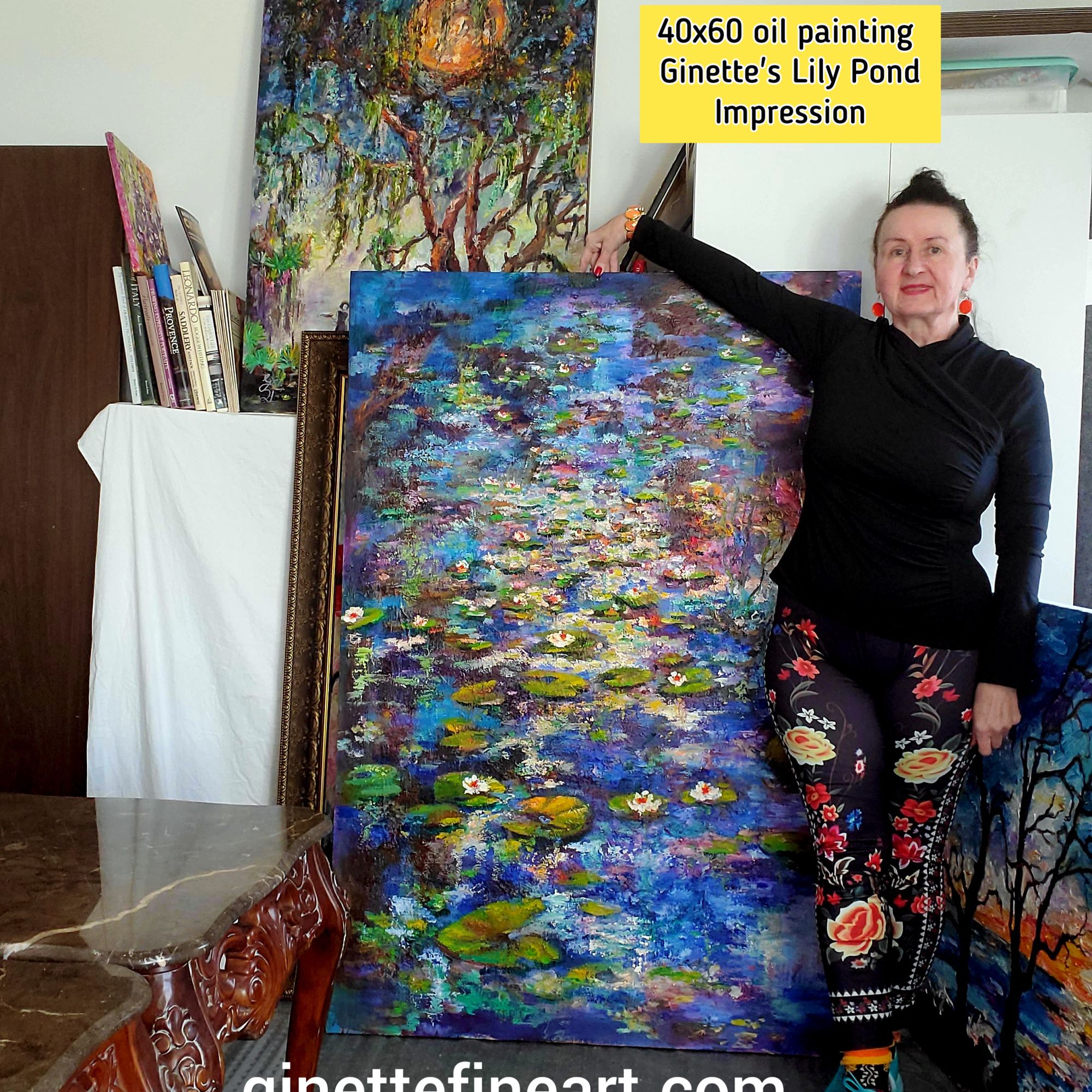 Ginette Callaway Visual Artist Painting Oil & Watercolors and Songs ...