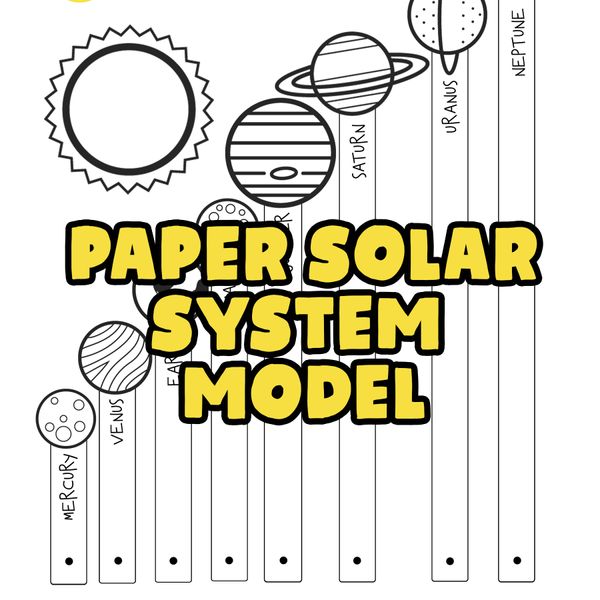 Kylee Makes It - Solar System Projects