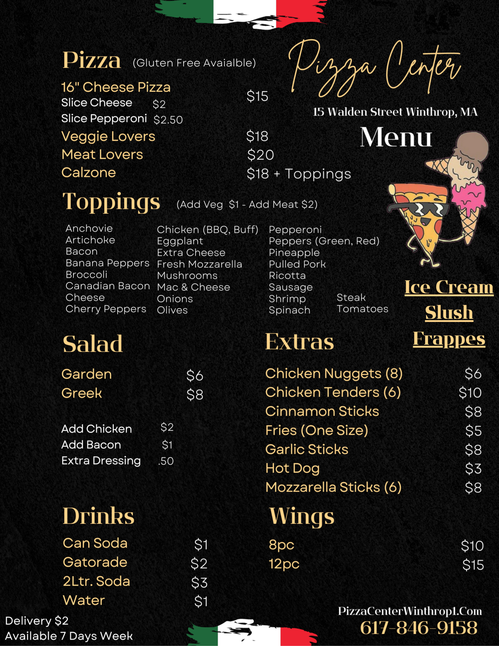 Pizza Center Winthrop