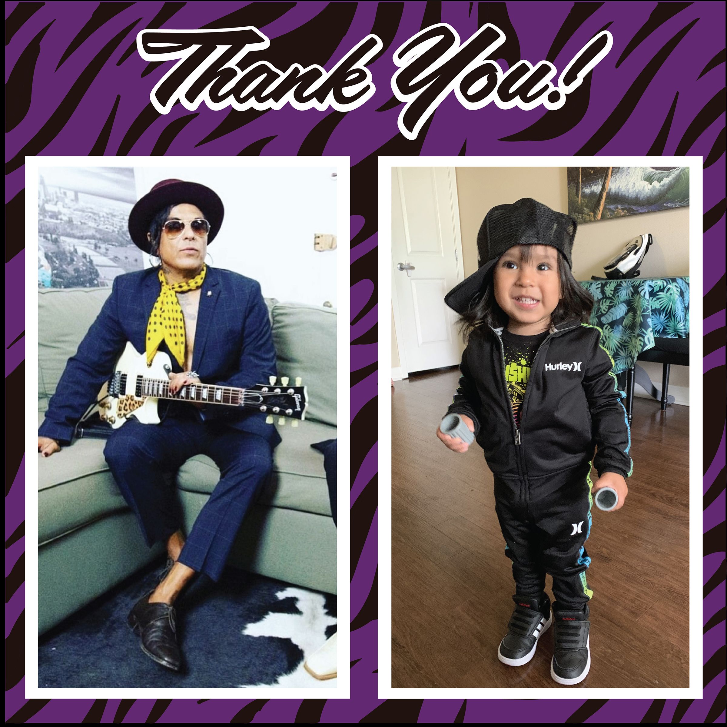 Thank you - from Troy (+ Kai) Castro - Living Colour Tour manager ...