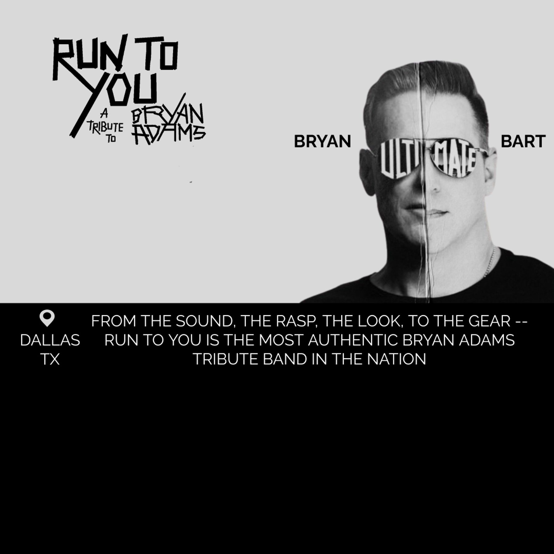 Run to You - the Most Authentic Bryan Adams Tribute Band in the Nation