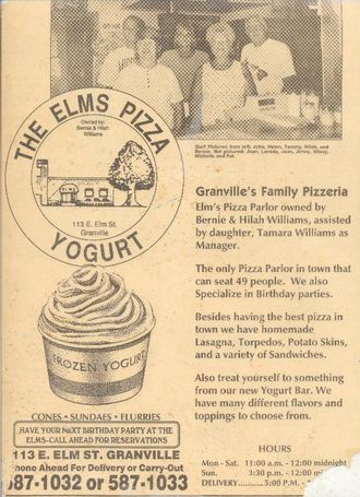 Elm's Pizza Parlor