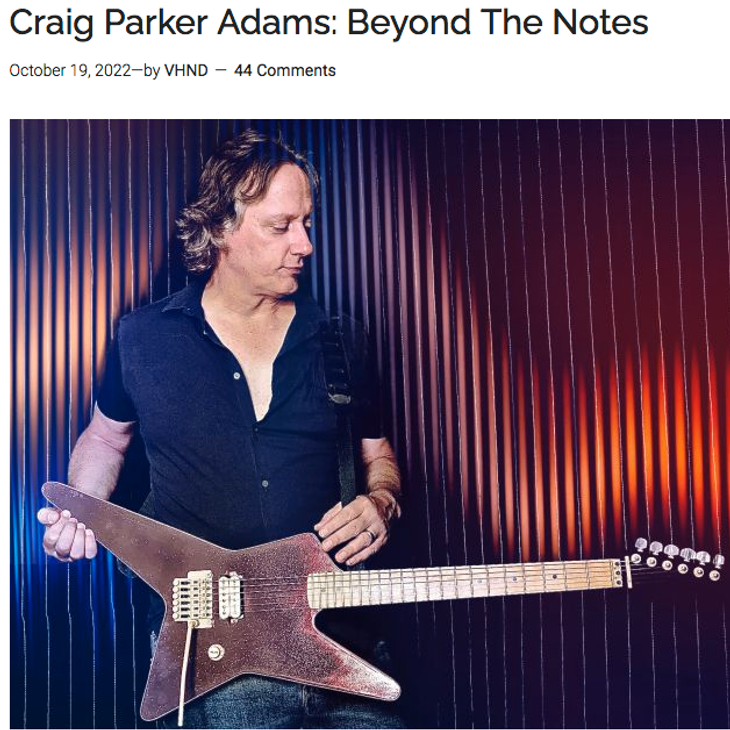 Southern California Rock Guitar Player Craig Parker Adams - Videos ...