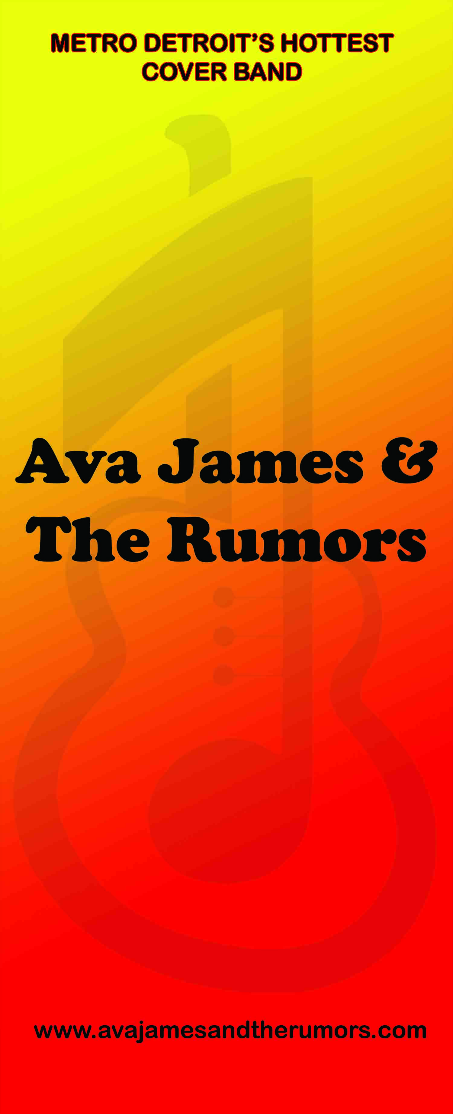 Ava James and the Rumors - Song List