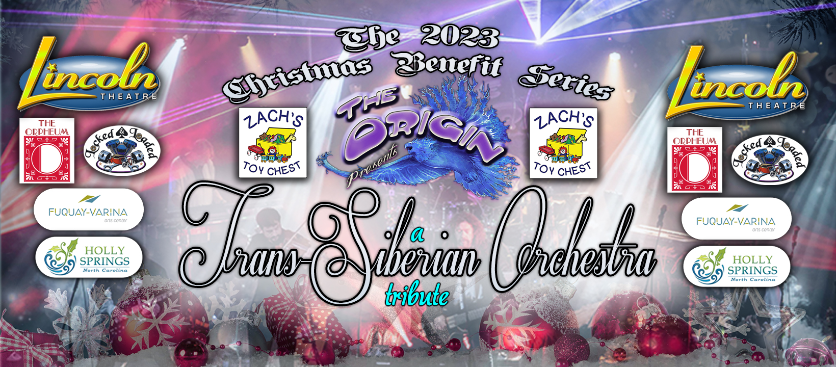 Get your tickets now for the TSO tribute and benefit shows!