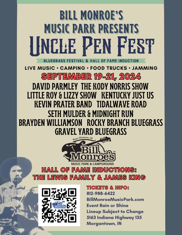 Bill Monroe's Music Park & Campground - Events