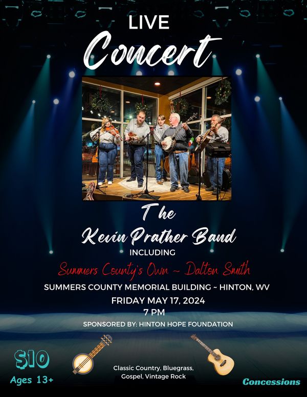 The Kevin Prater Band - Tour