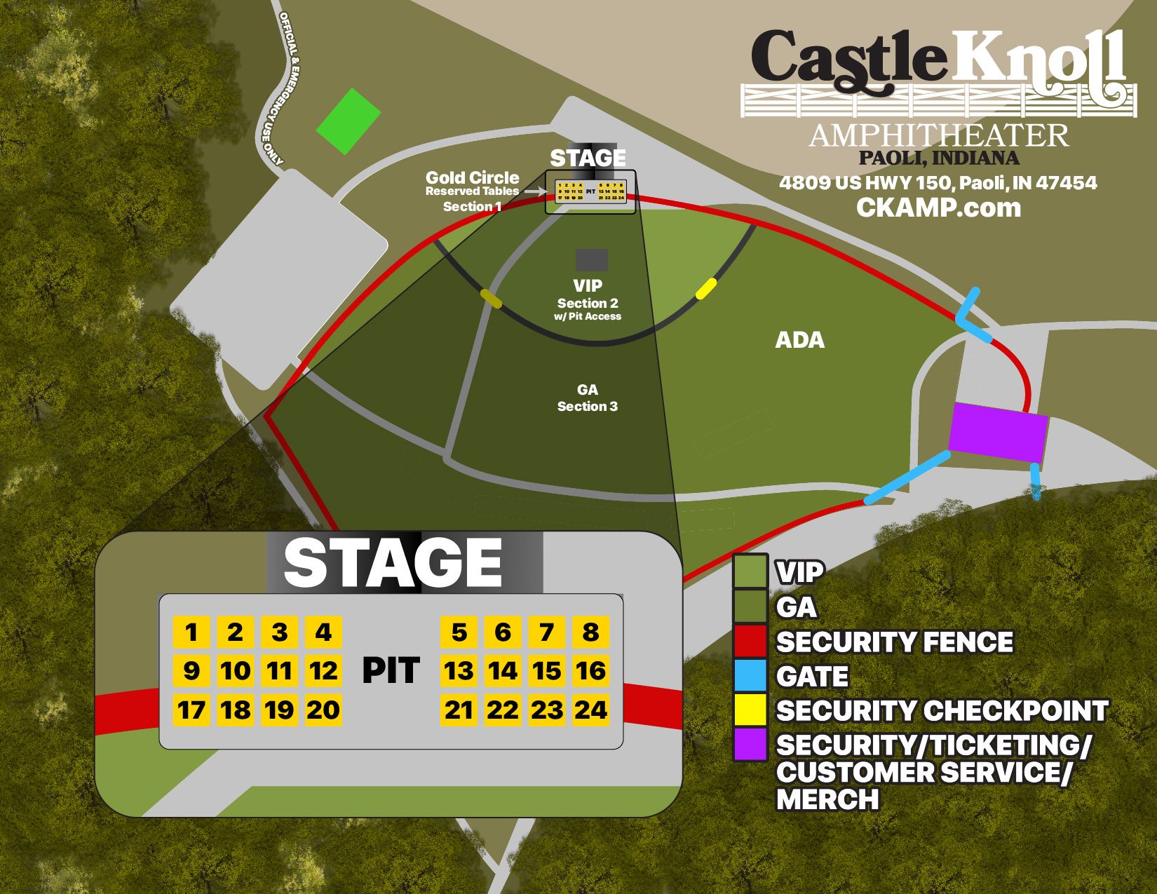 Castle Knoll Amphitheater