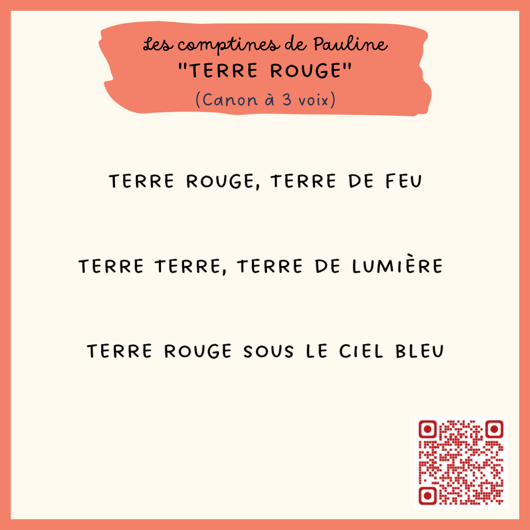 Les comptines de Pauline - Paroles