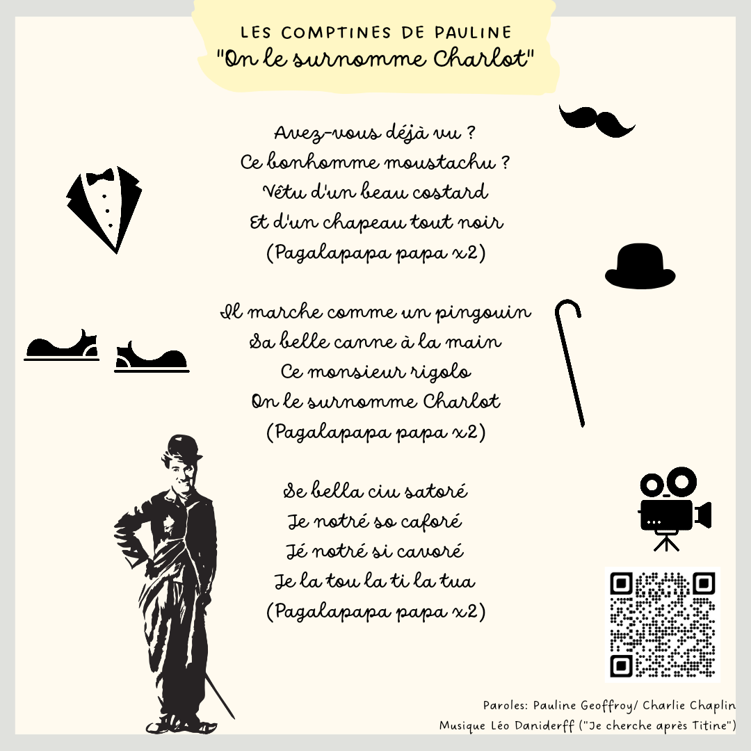 Les comptines de Pauline - Paroles