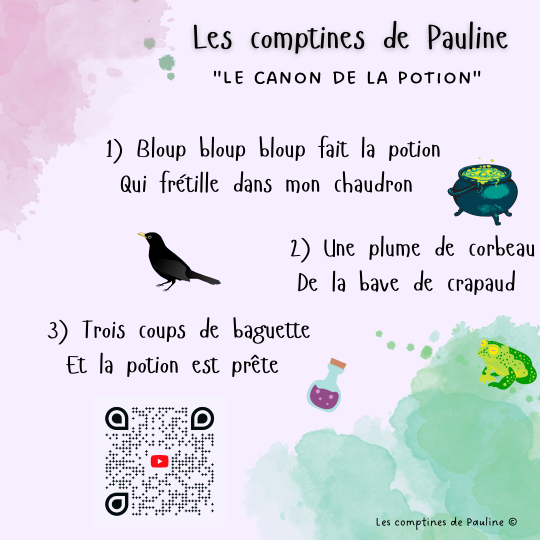 Les comptines de Pauline - Paroles
