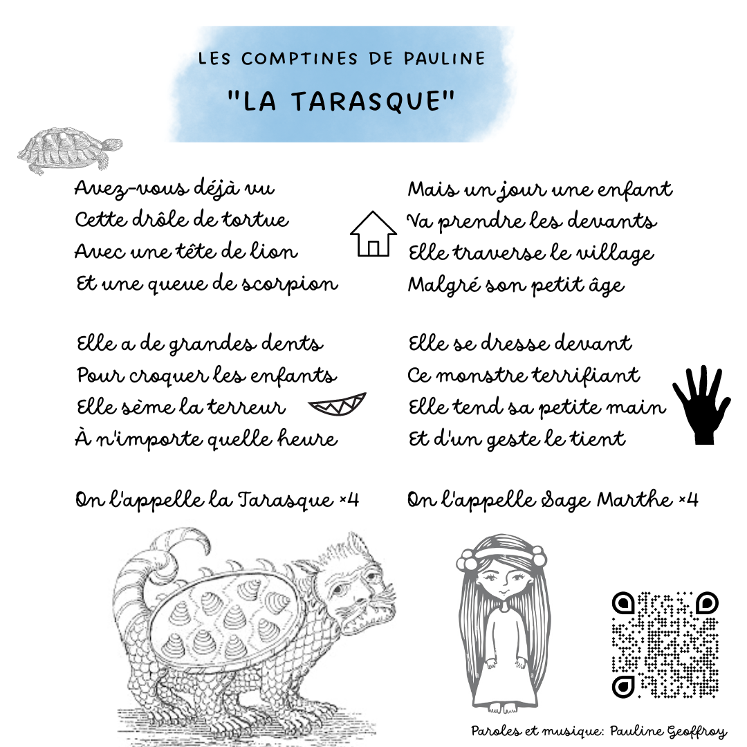 Les comptines de Pauline - Paroles