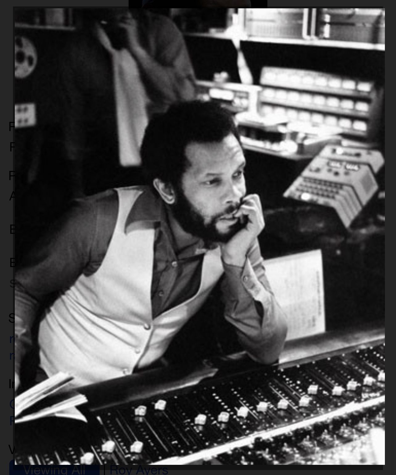 Chris Baxter Music - Vinyl & Artist Tribute