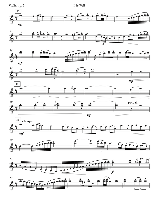 Matt Riley - It Is Well - Violin