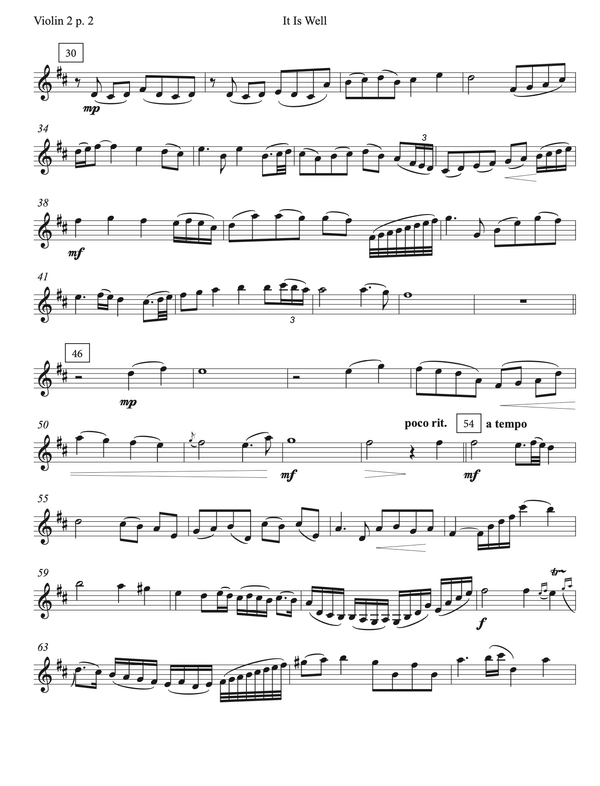 Matt Riley - It Is Well - Violin