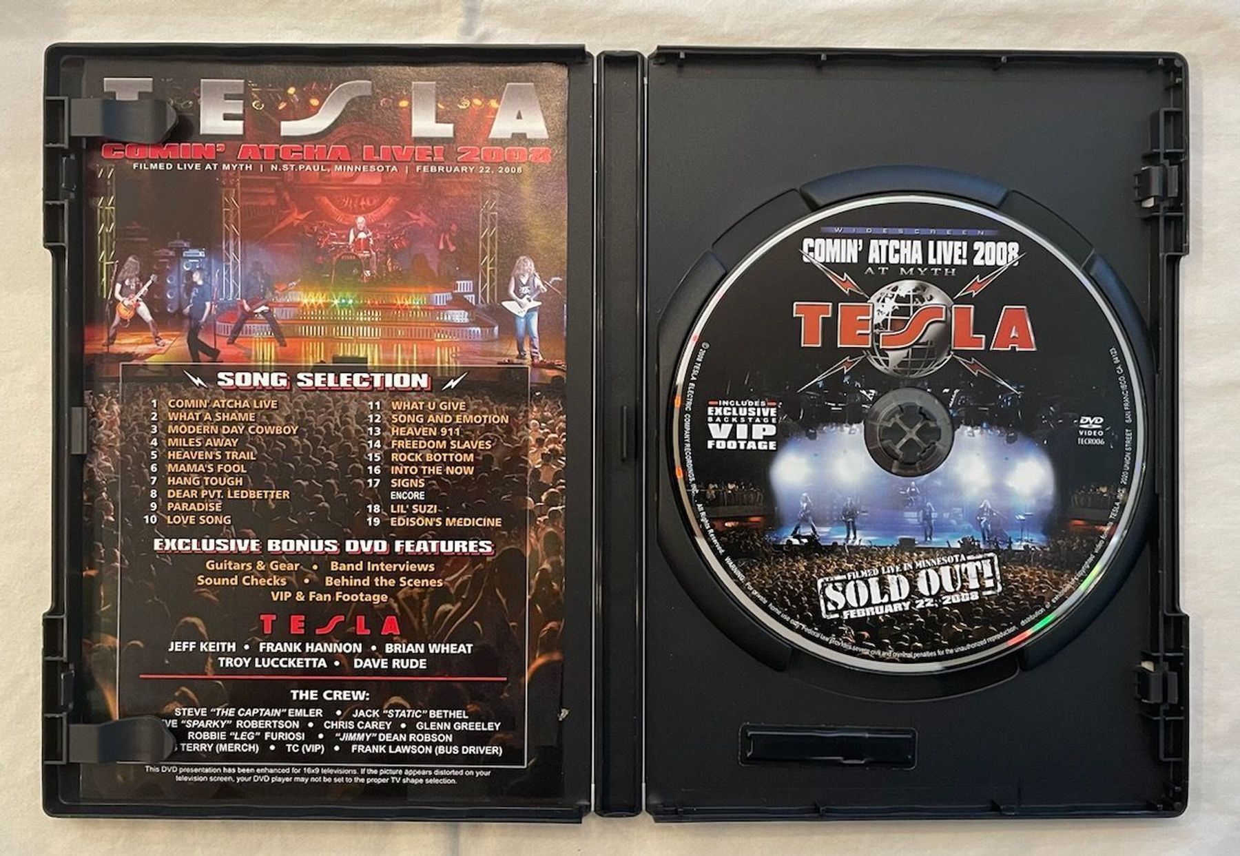 Tesla - DVD