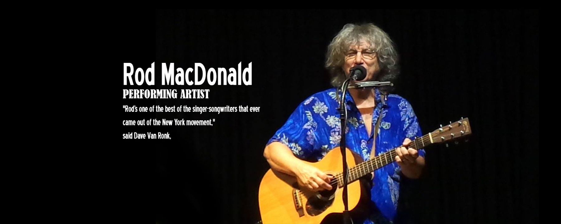 Rod MacDonald - Bio & News