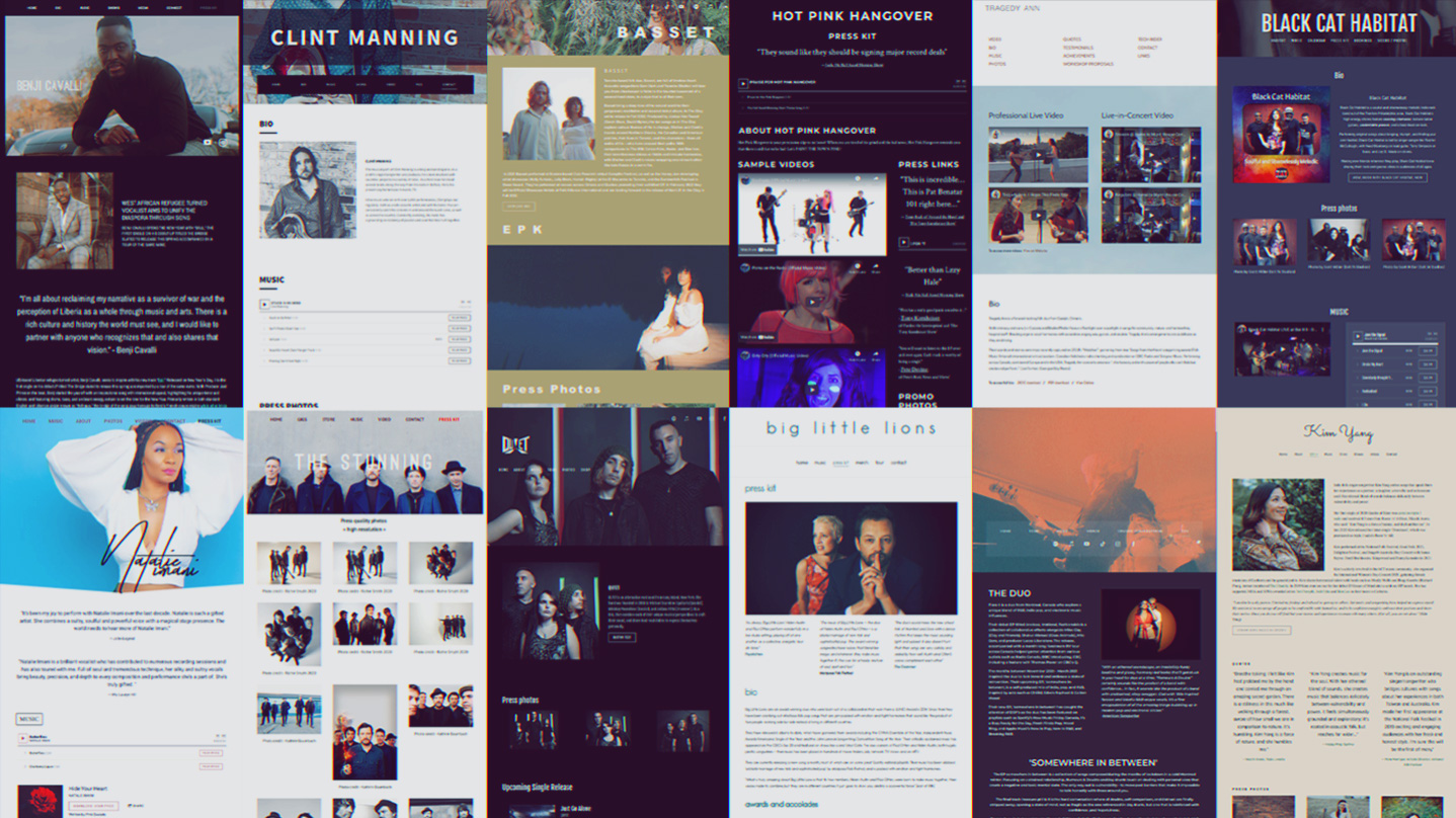 How to create an EPK for your music (with examples!) | Bandzoogle Blog