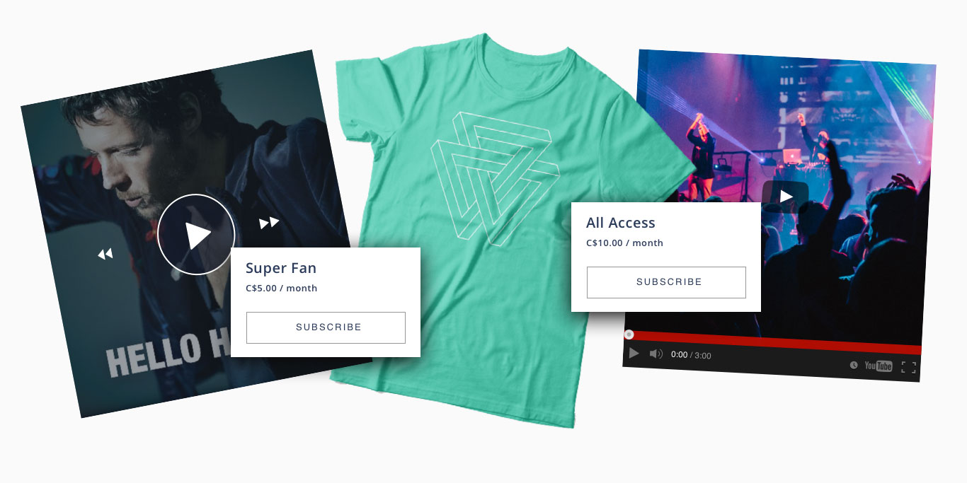New: Sell fan subscriptions on your band website | Bandzoogle Blog