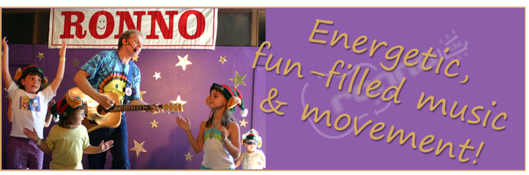 Ronno: Children's Performer, Singer, and Entertainer