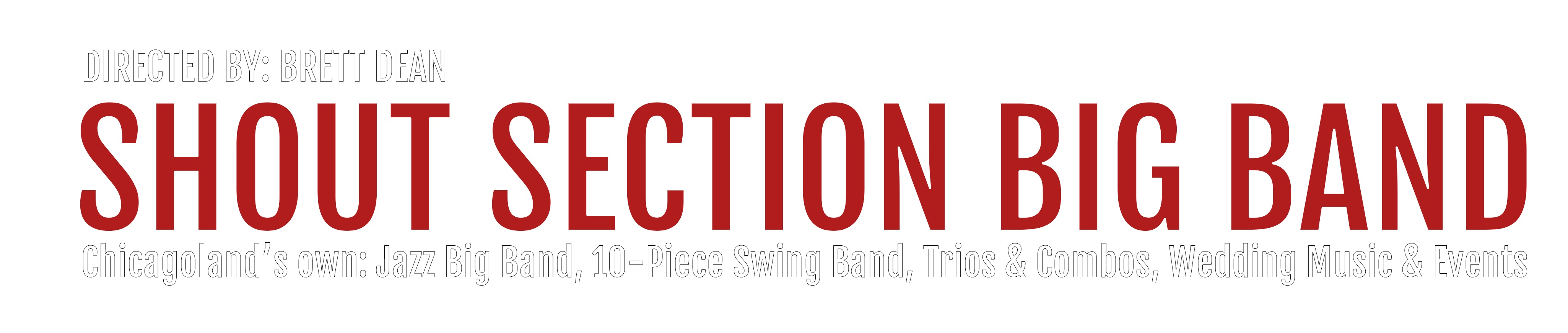 Shout Section Big Band Contact Booking Shout Section Big Band Contact Booking