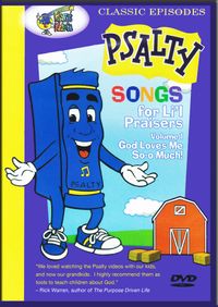 PSALTY.COM - PSALTY'S SONGS FOR LI'L PRAISERS VOLs 1, 2, 3 DVDS