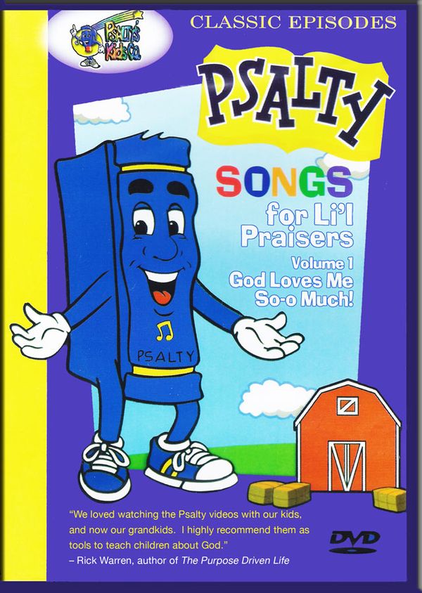 PSALTY.COM - PSALTY'S SONGS FOR LI'L PRAISERS VOLs 1, 2, 3 DVDS