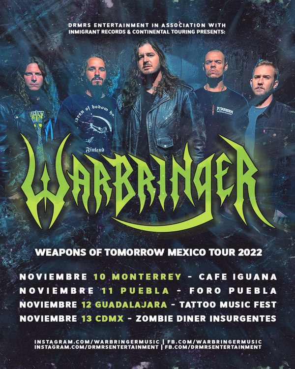 Warbringer - Tour Dates