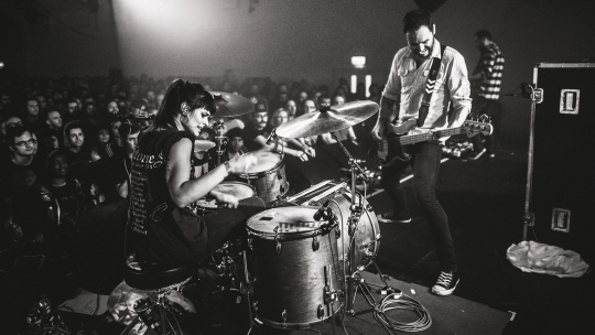 INTERVIEW WITH BRUTUS SINGER/DRUMMER, STEFANIE MANNAERTS // REVOLVER