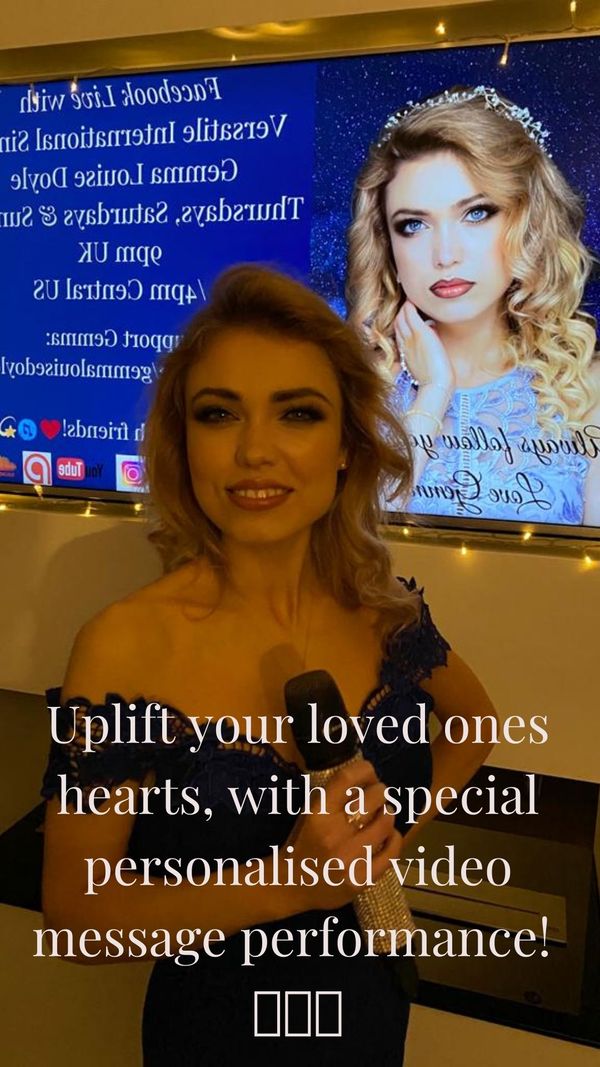 Gemma Louise Doyle, International Singer, Recording Artist & Live ...