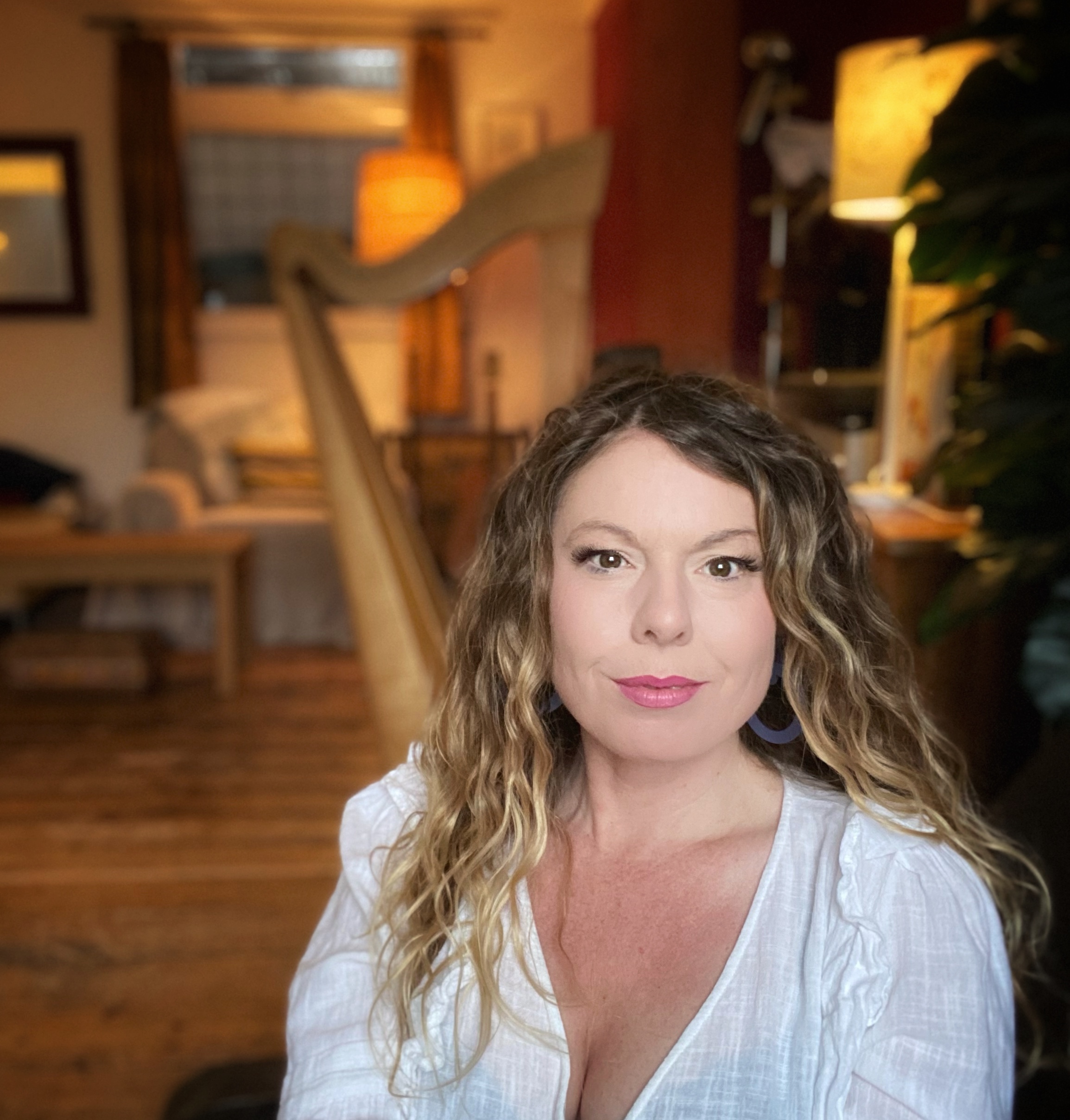 Home page of Sussex Harpist Tracy Jane Sullivan