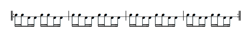 Pipe Band Drummer - Beginner Rudiments
