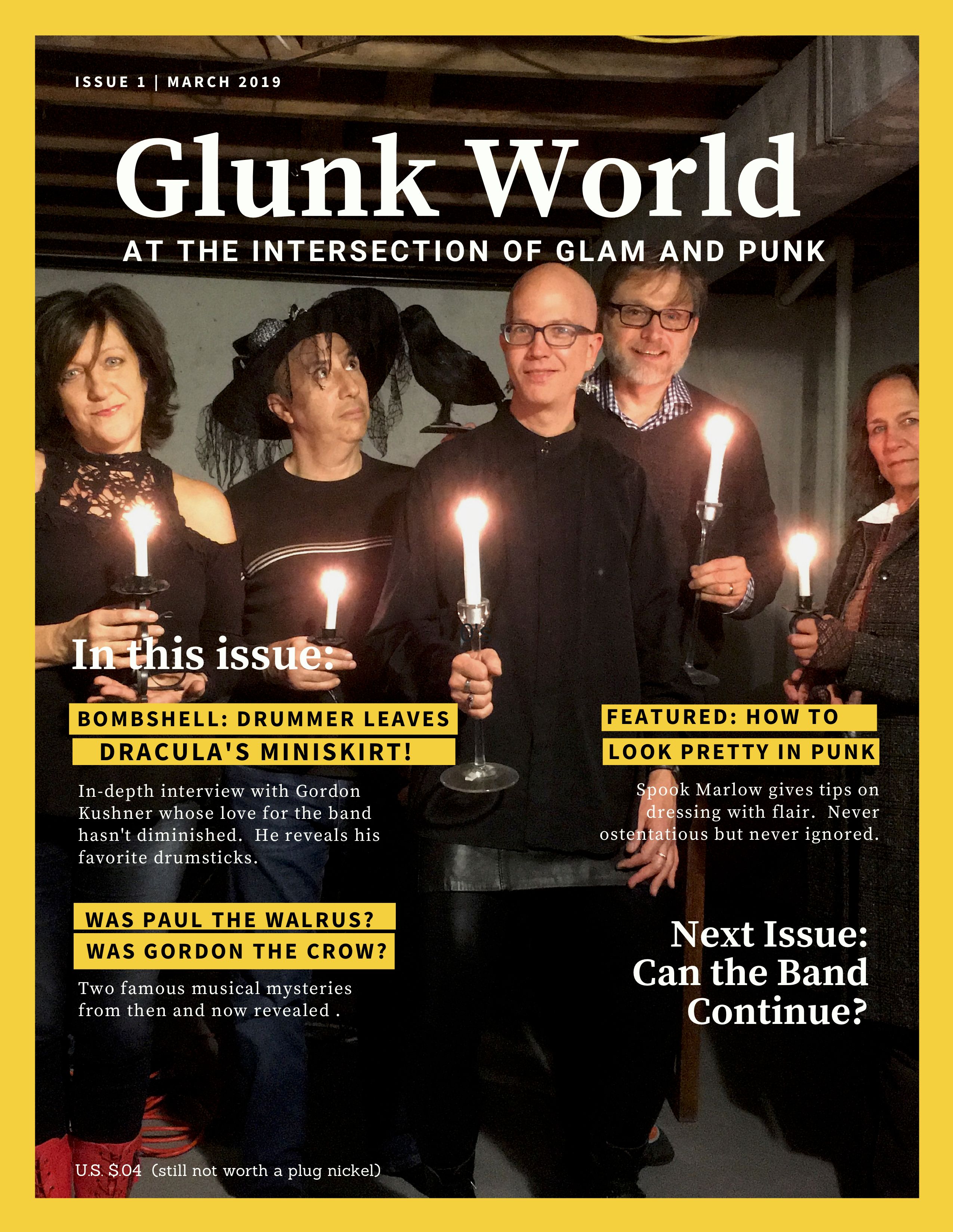 Glunk World, March 2019