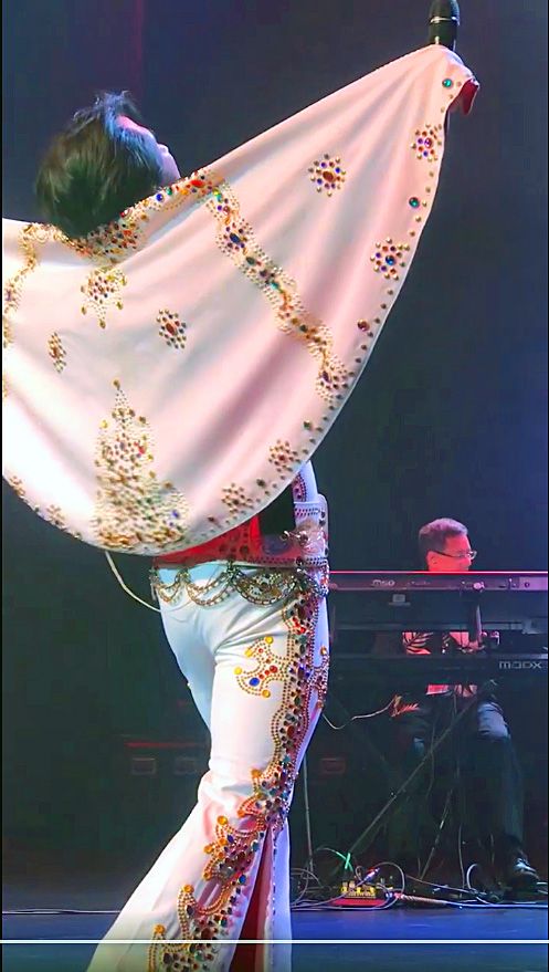 Danny Vernon Illusion of Elvis Presley tribute impersonator Seattle ...