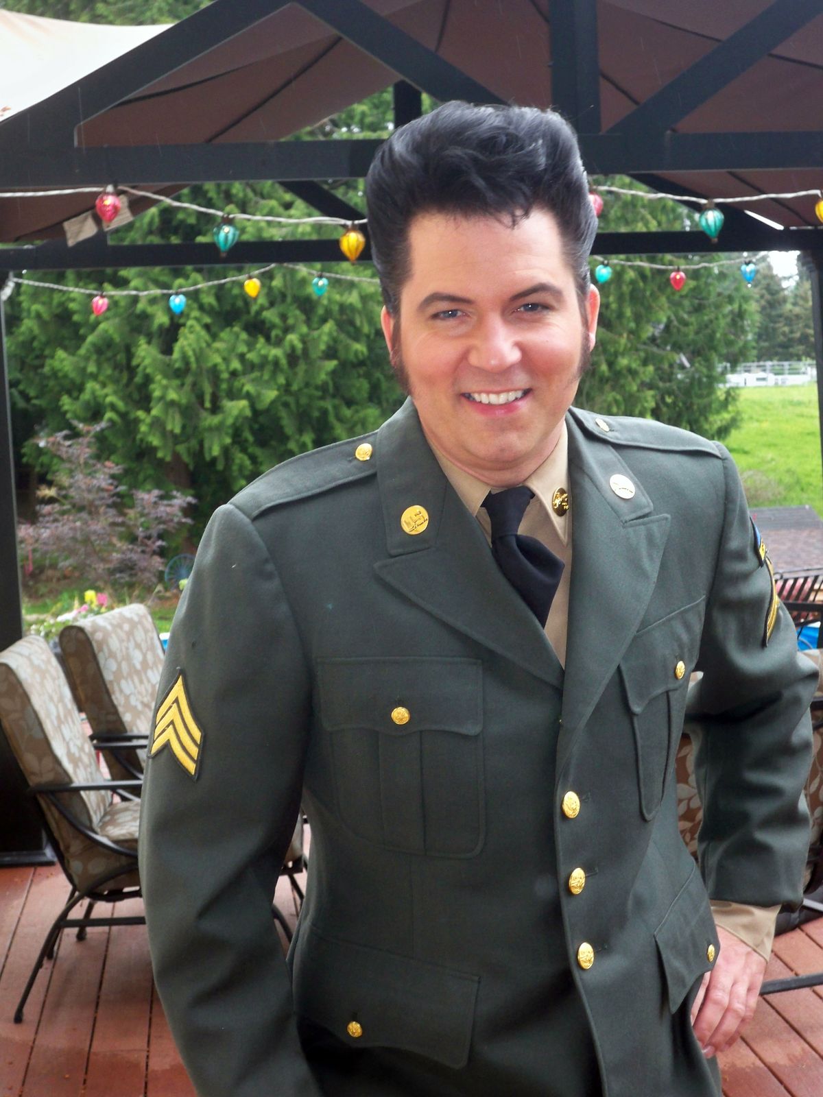Danny Vernon Illusion of Elvis Presley tribute impersonator Seattle ...