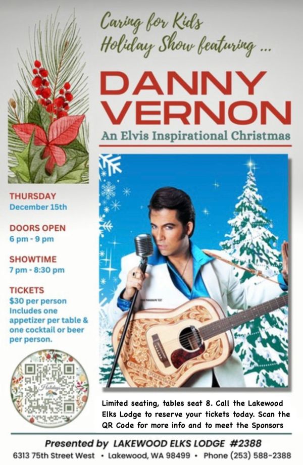 Danny Vernon Illusion of Elvis Presley tribute impersonator Seattle ...
