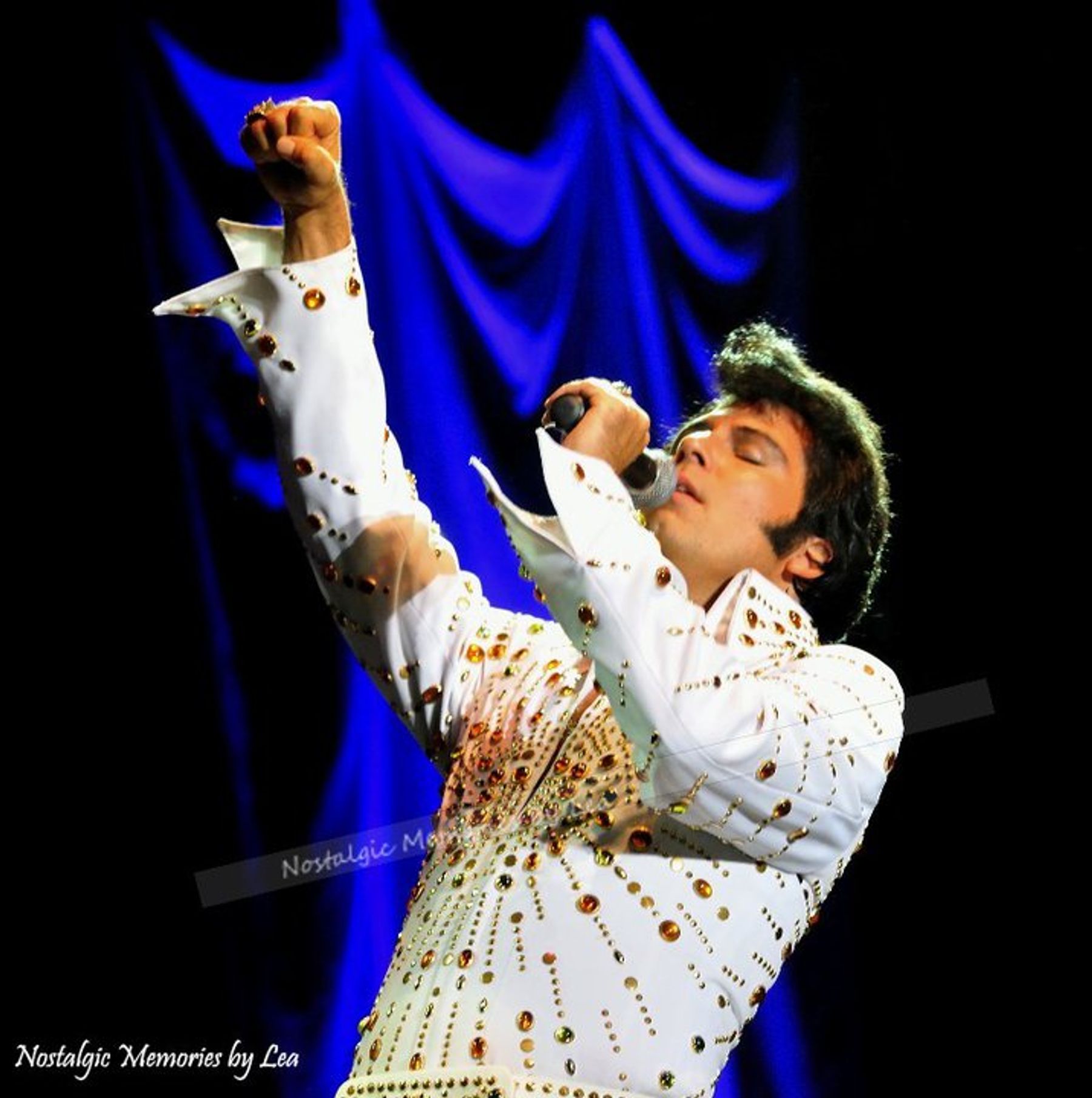 Danny Vernon Illusion of Elvis Presley tribute impersonator Seattle ...